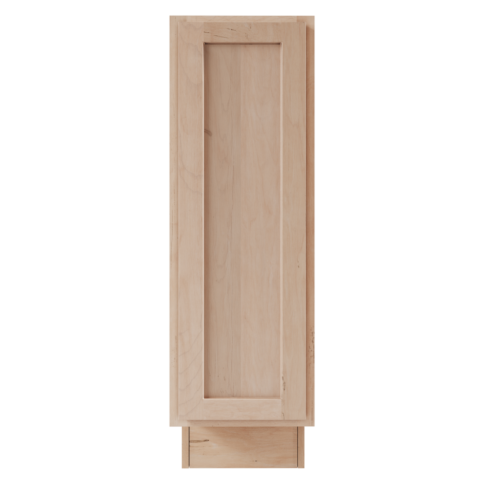 Maple Unfinished 9" Full Height Door Base Cabinet Maple Unfinished 9 ...
